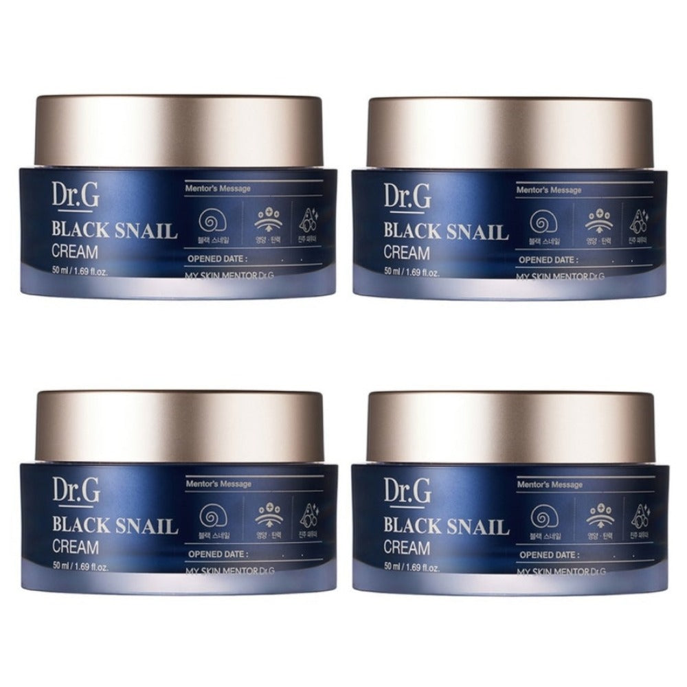 Dr.G Black Snail Cream 50ml*4Pcs – LIPTAIL