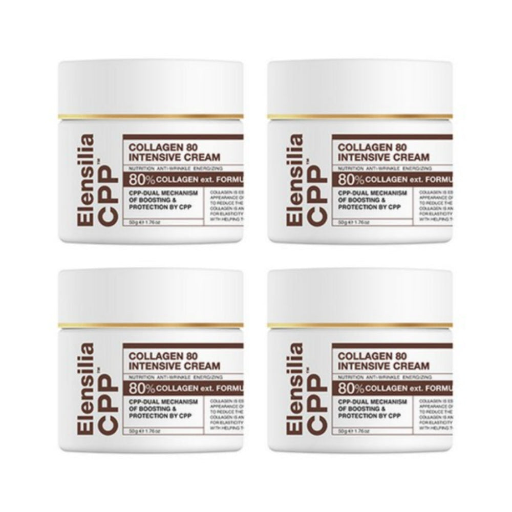 Elensilia CPP Collagen 80 Intensive Cream 50g*4Pcs – LIPTAIL