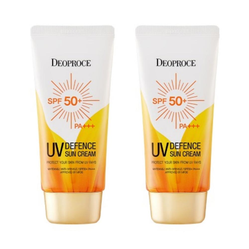 Deoproce UV Defence Sun Cream SPF50+ PA+++ 70ml*2Pcs – LIPTAIL