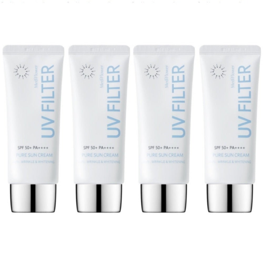 Medi Flower UV Filter Pure Sun Cream SPF50+ PA++++ 50ml*4Pcs – LIPTAIL
