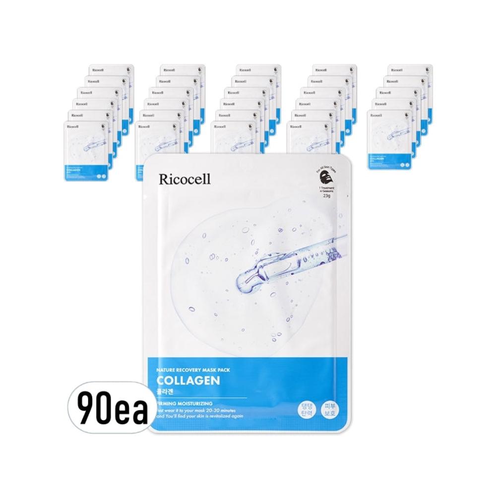 Ricocell Nature Recovery Collagen Mask Pack 23g*90ea – LIPTAIL