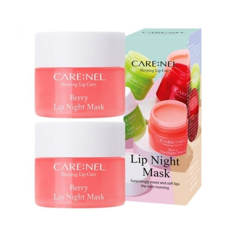 Carenel Berry Lip Night Mask 5g*2Pcs – LIPTAIL