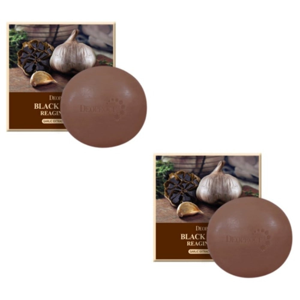 Deoproce Black Garlic Reaging Soap 100g*2Pcs – LIPTAIL