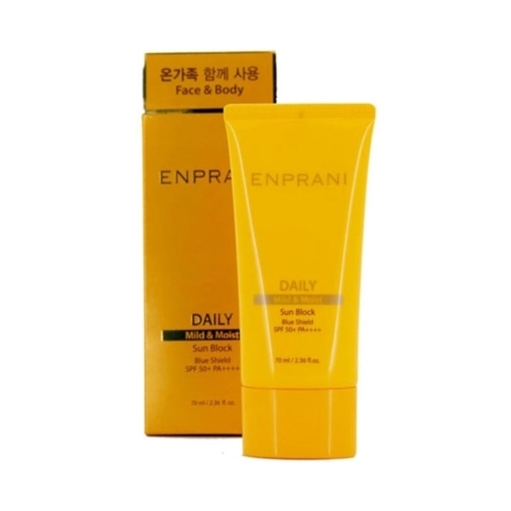 Enprani Daily Mild and Moist Sun Block Cream SPF50+ PA++++ 70ml – LIPTAIL