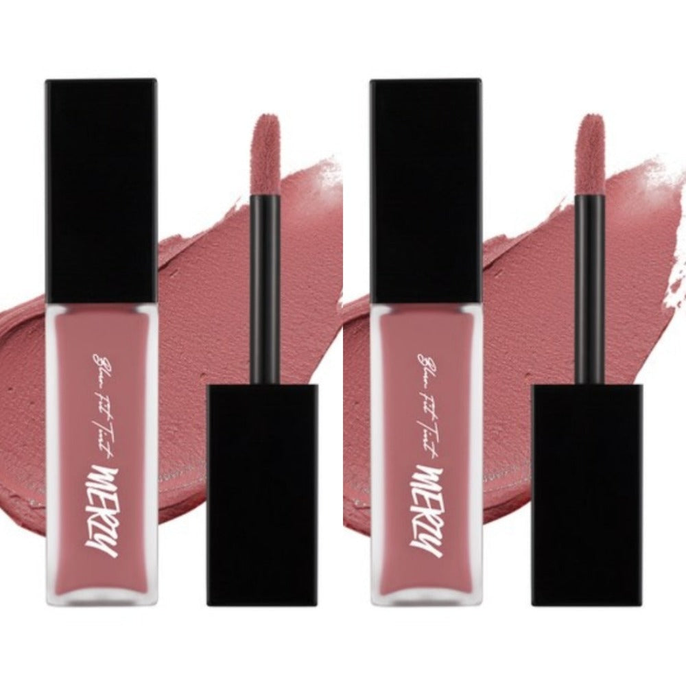 Merzy Blurfit Tint BT5. Hush Rose 7.2g*2Pcs – LIPTAIL